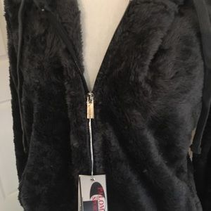 Jackets & Coats | Gray Plush Hoodie | Poshmark